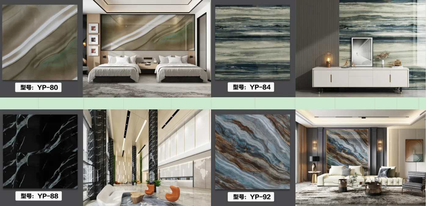 Wholesale 3mm PVC Sheets for Wall Decoration - High Glossy