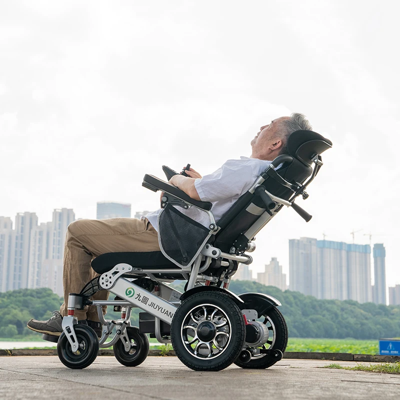 Multi Functional Electronic Wheelchair - Folding & Handicapped