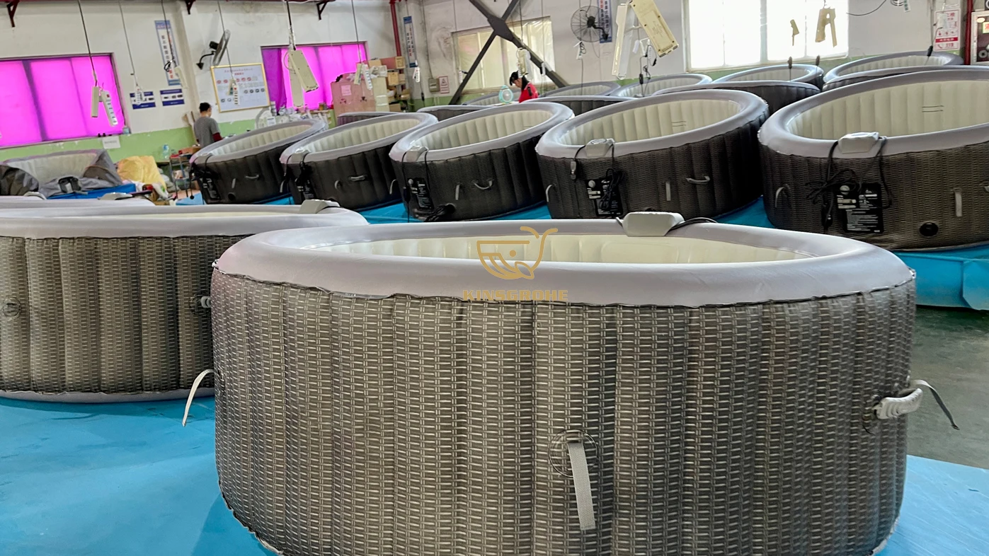 New Arrival Black Pvc Freestanding Bathtub Inflatable Hot Tubs ...