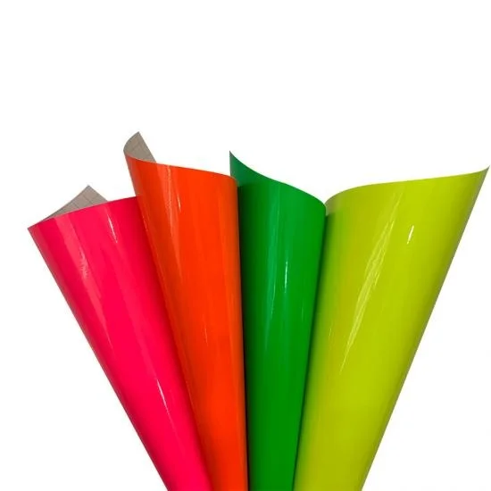 Made In Taiwan Color PVC Sticker PVC Color Vinyl Fluorescent Plotter ...