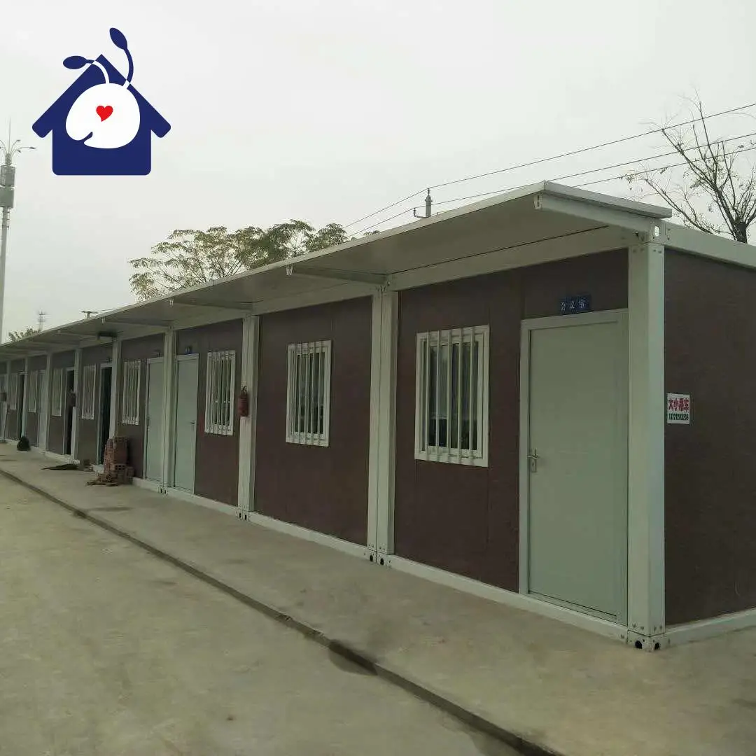 New Design Prefabricated Style Fast Assembly Tiny Prefab Flat Packed Container Houses Containers ...