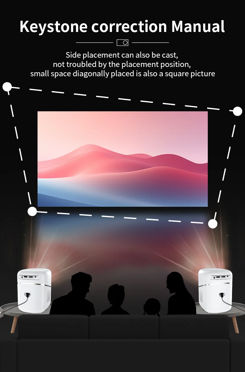 Factory Direct Sales Android Projector 1080p Led Portable Smart ...