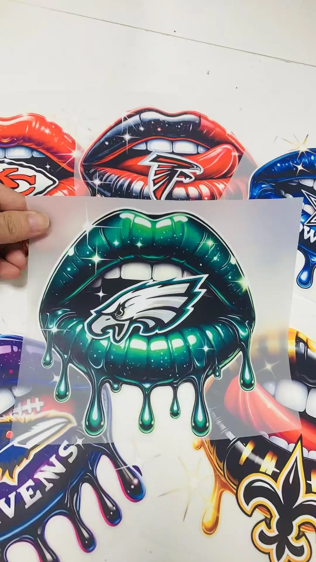 Wholesale Heat Transfer Sticker Transfer Printing Dtf Designs
