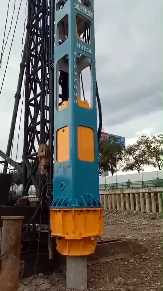 Hydraulic Impact Pile Driver Impact Pile Hammer For Civil Construction ...