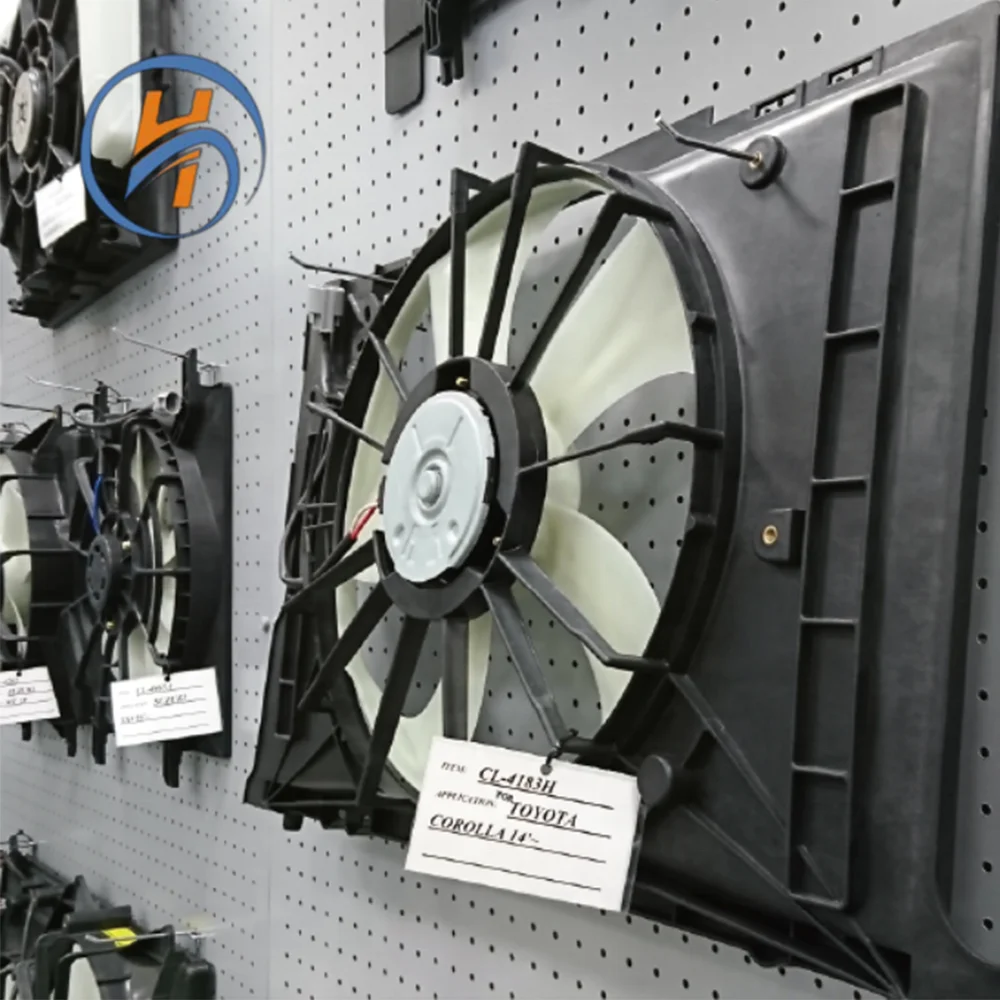 16711-0m110 Radiator Cooling Fan Motor Assembly for Toyota