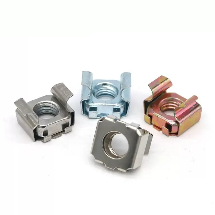 M6 Cage Nuts Carbon Steel Zinc Plated Lock Cage Nut Insert for Server ...