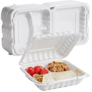 Microwavable Take Out Plastic Food Storage Container With Lid ...