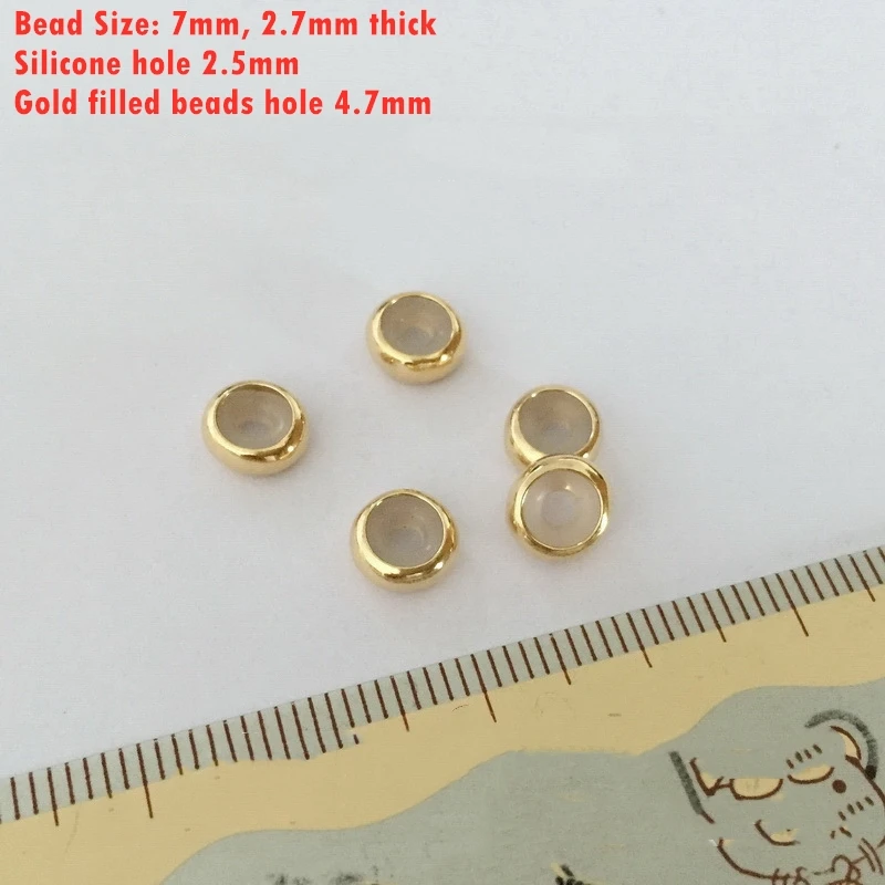Gold Filled Stopper Beads - Wholesale for Jewelry Making