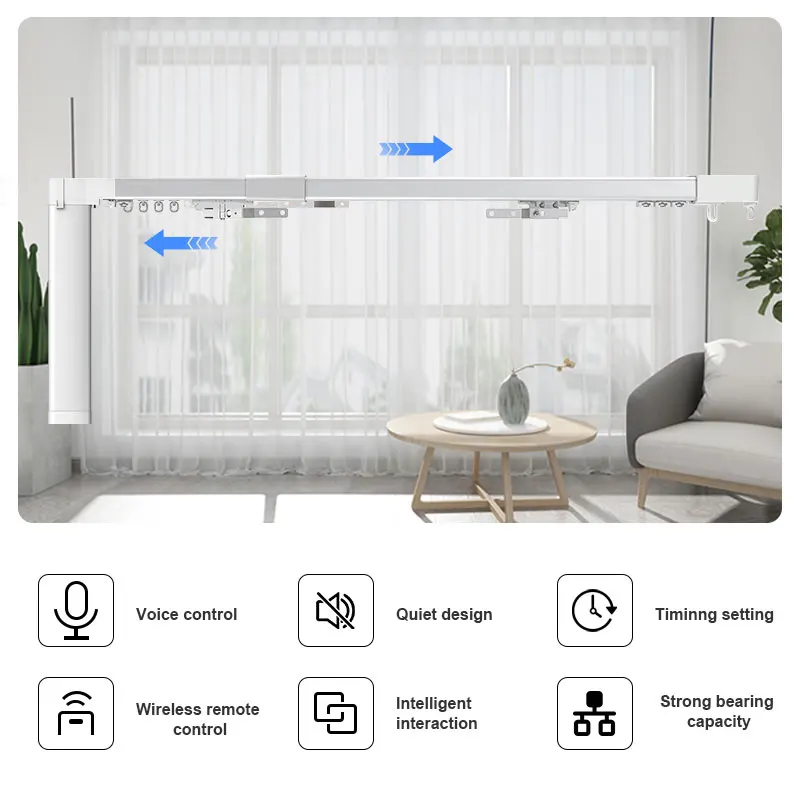 Motorized Curtain Tracks - Efficient and Stylish Solutions