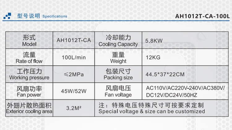 Cooler Hydraulic Cooling Risen Fan Air Oil Coolers AH1012T-CA