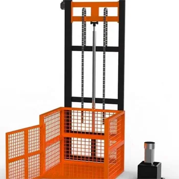 Simple Single Track Elevator Platform Hydraulic Cargo Elevator Factory ...