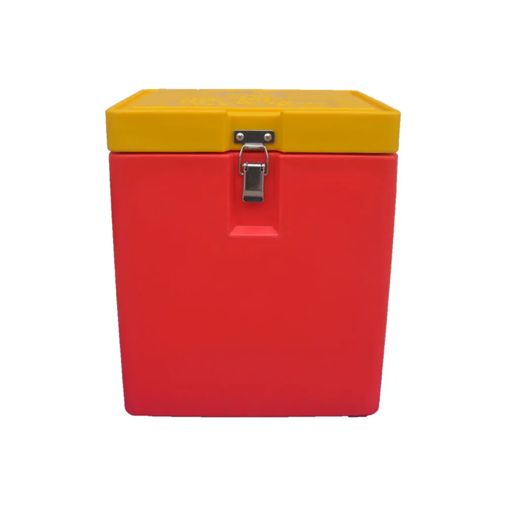 Portable 30 Liter Dry Ice Container Small Size Insulated Ice Cream ...