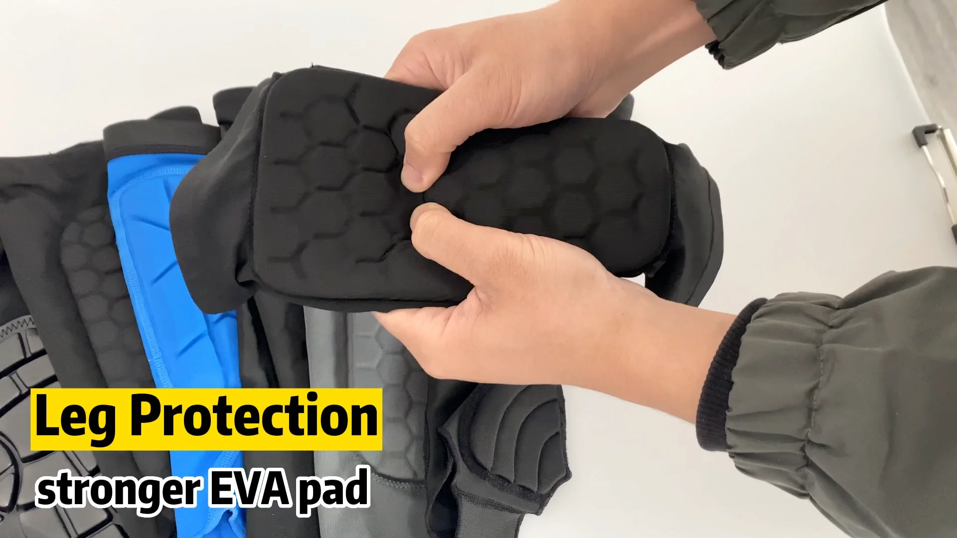 Personalised Protect Calf Compression Soccer Shin Protector Strap ...