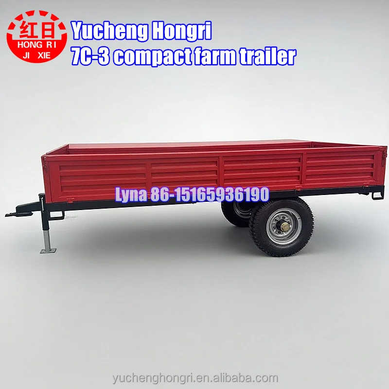 Agricultural Machinery 3 Ton Tractor Drawn Trailer| Alibaba.com