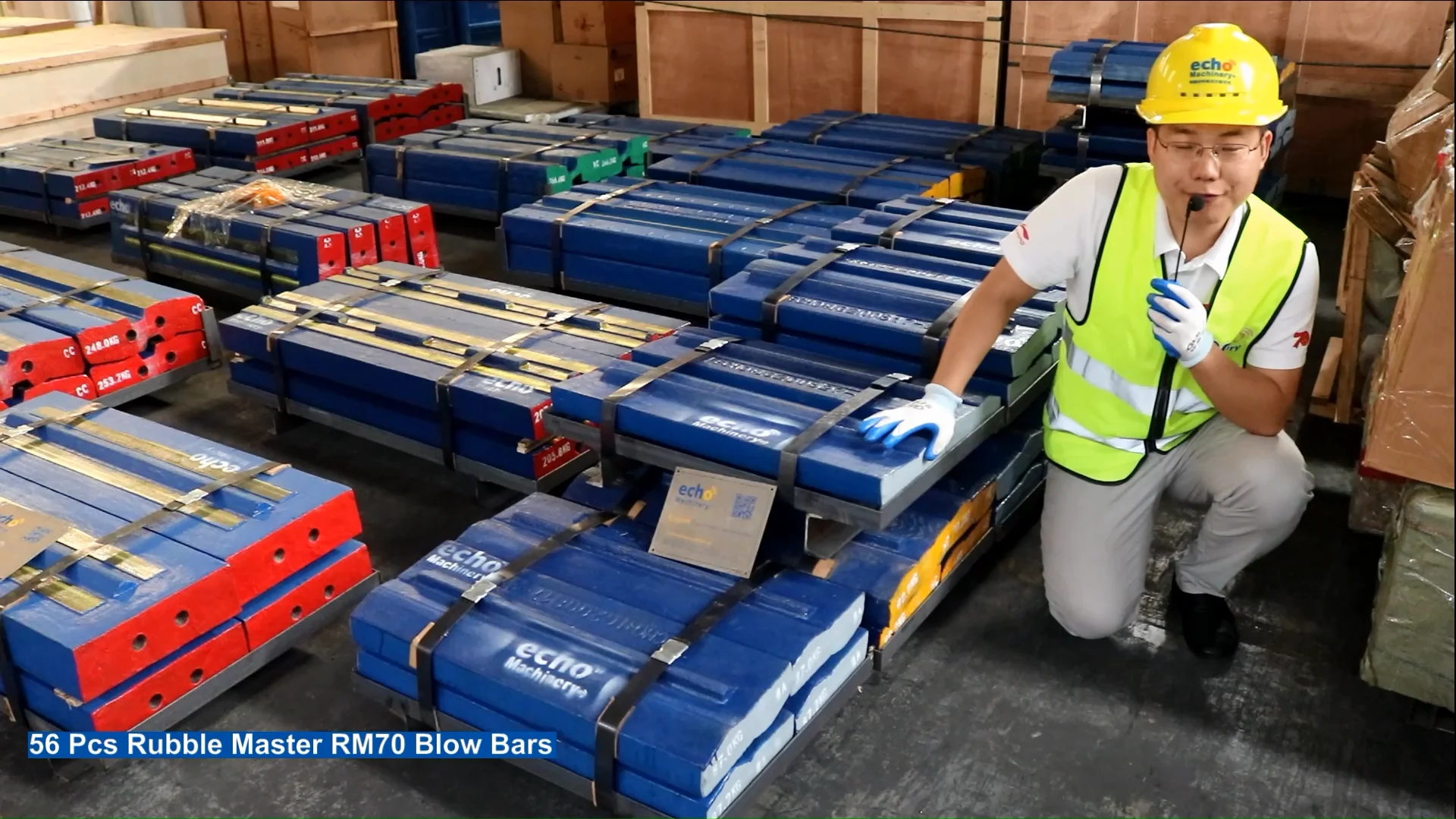 Rubble Master Rm70 Blow Bar Martensitic Stone Crusher Durable High ...