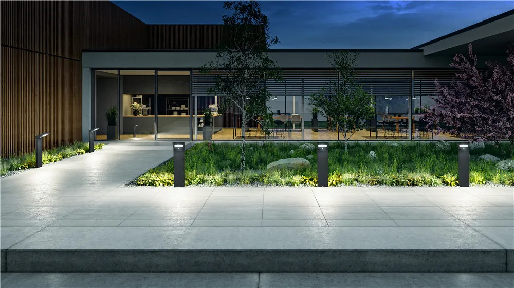 Modern Design 5w Landscape Bollard Light Outdoor Waterproof Led Solar ...