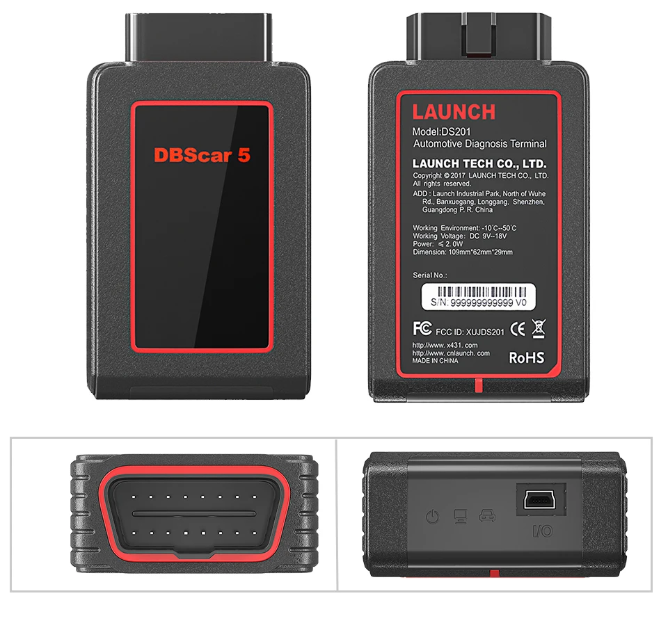 Original Launch X431 Pro 8 Inch Auto Obdii Diagnostic Scanner Tool ...