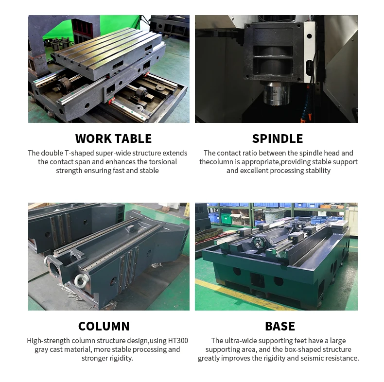 Vertical Machining Center Vmc1370 5 Axis Cnc Milling Machine With Tools ...