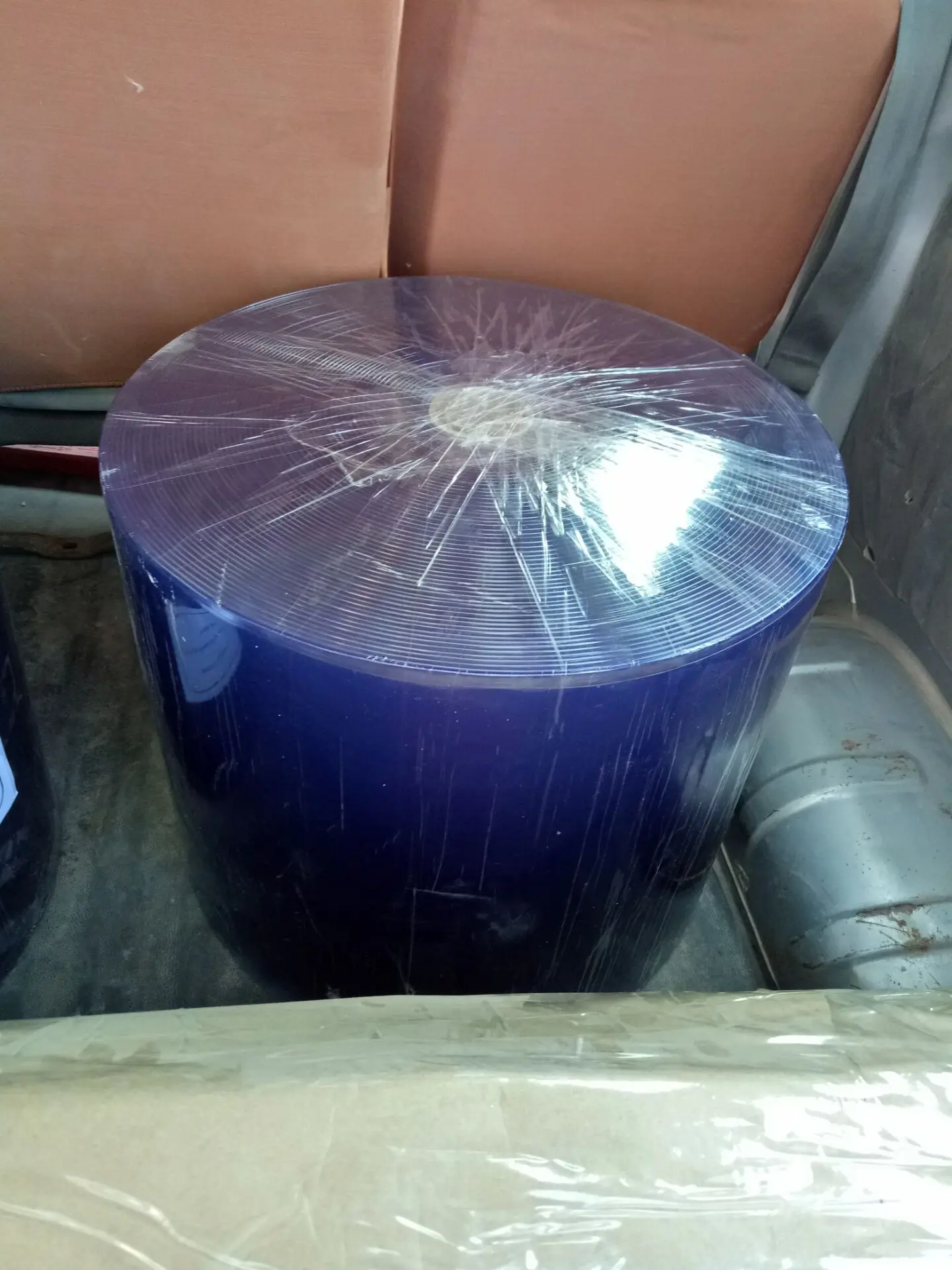 Clear Flexible Plastic Ribbed Pvc Strips Transparent Curtain In Roll ...