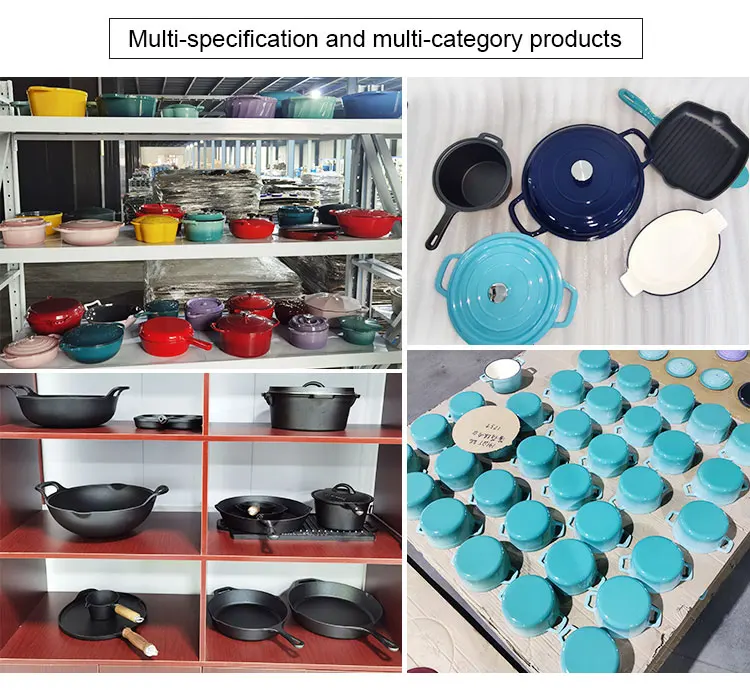 Custom Logo Dutch Oven - High Quality Cast Iron Cookware