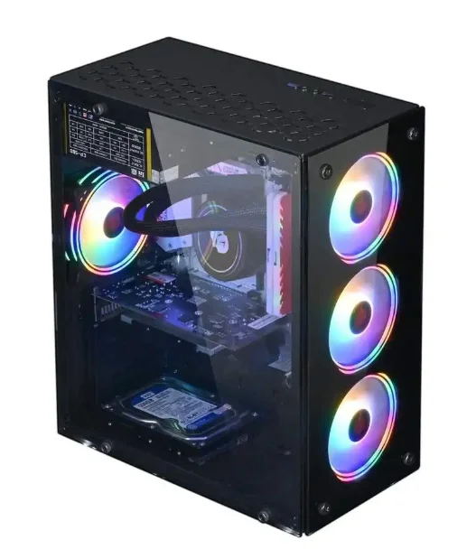 High Quality Computer Casing Pc Tempered Glass Computer Gaming Casing ...