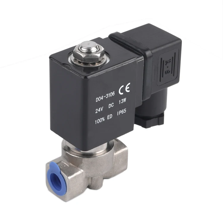 RSP High Temperature Pilot Water Stainless Steel Steam Solenoid Valve ...