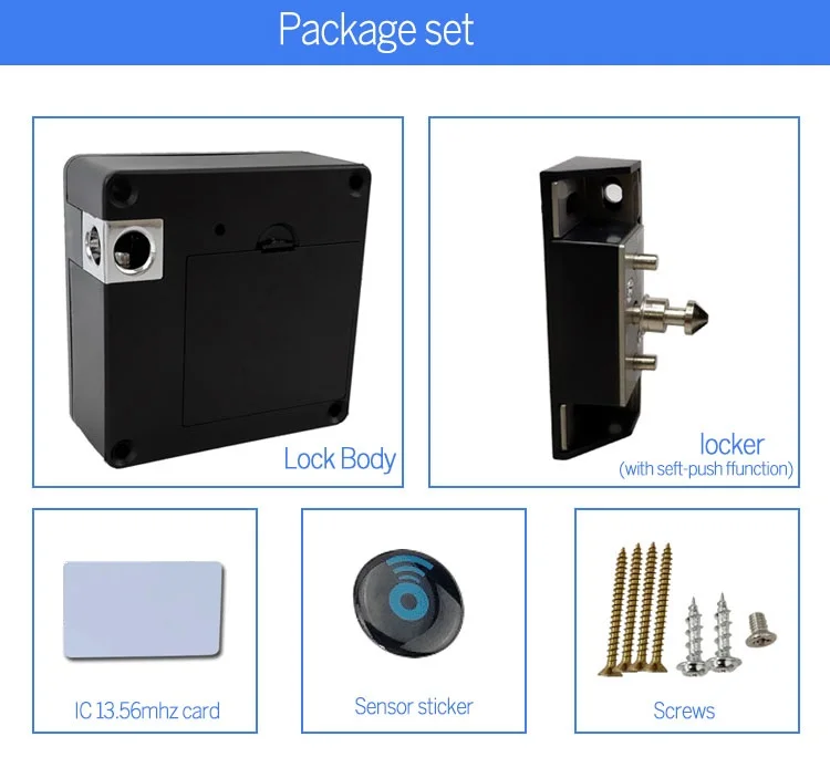 Smart TTLOCK APP Electric Cabinet Lock - Secure & Convenient