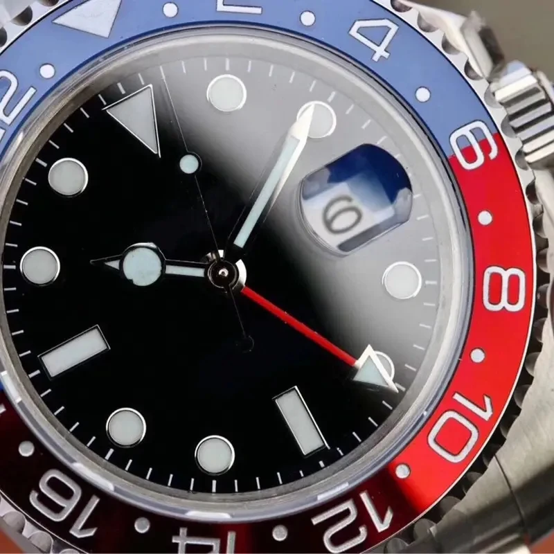 Fashion Automatic Mechanical Men's Watch Coke Ring Luminous Four-hand ...