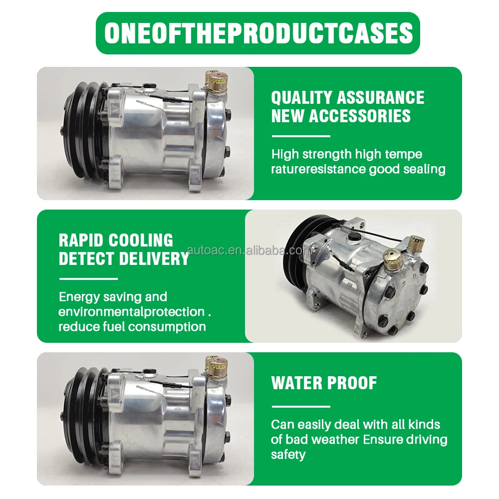 12v Auto Air Conditioning Compressor Part AC Car Compressor 12v for ...