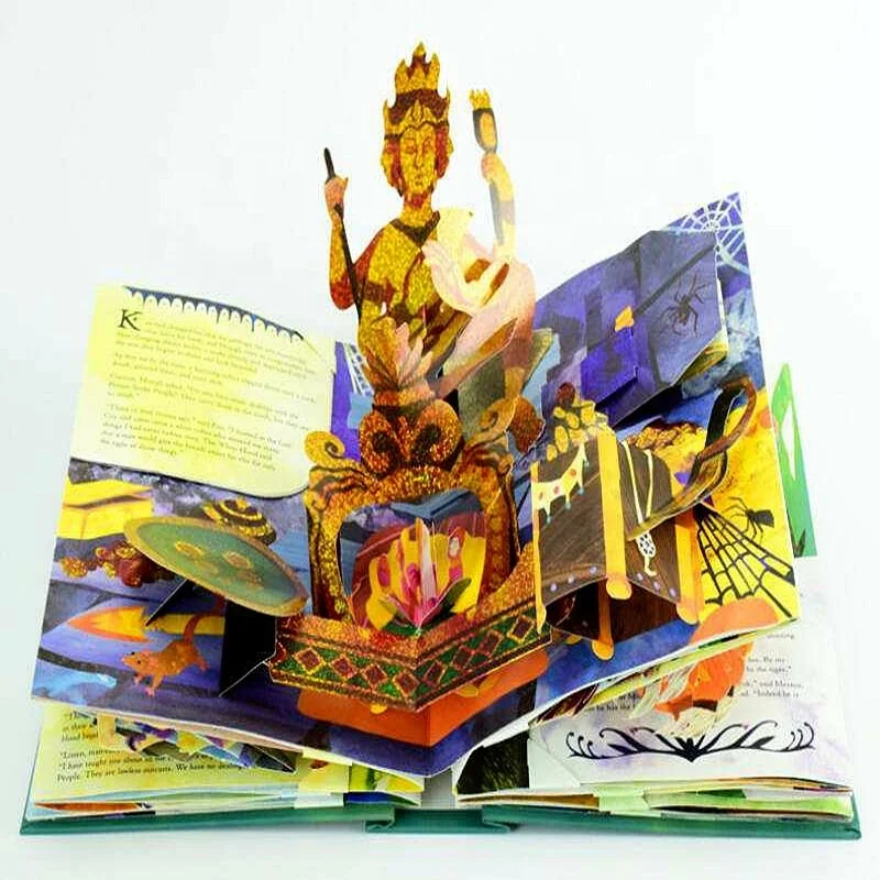 Customized Hardcover Book Children's Pop-up 3d Three-dimensional Book ...
