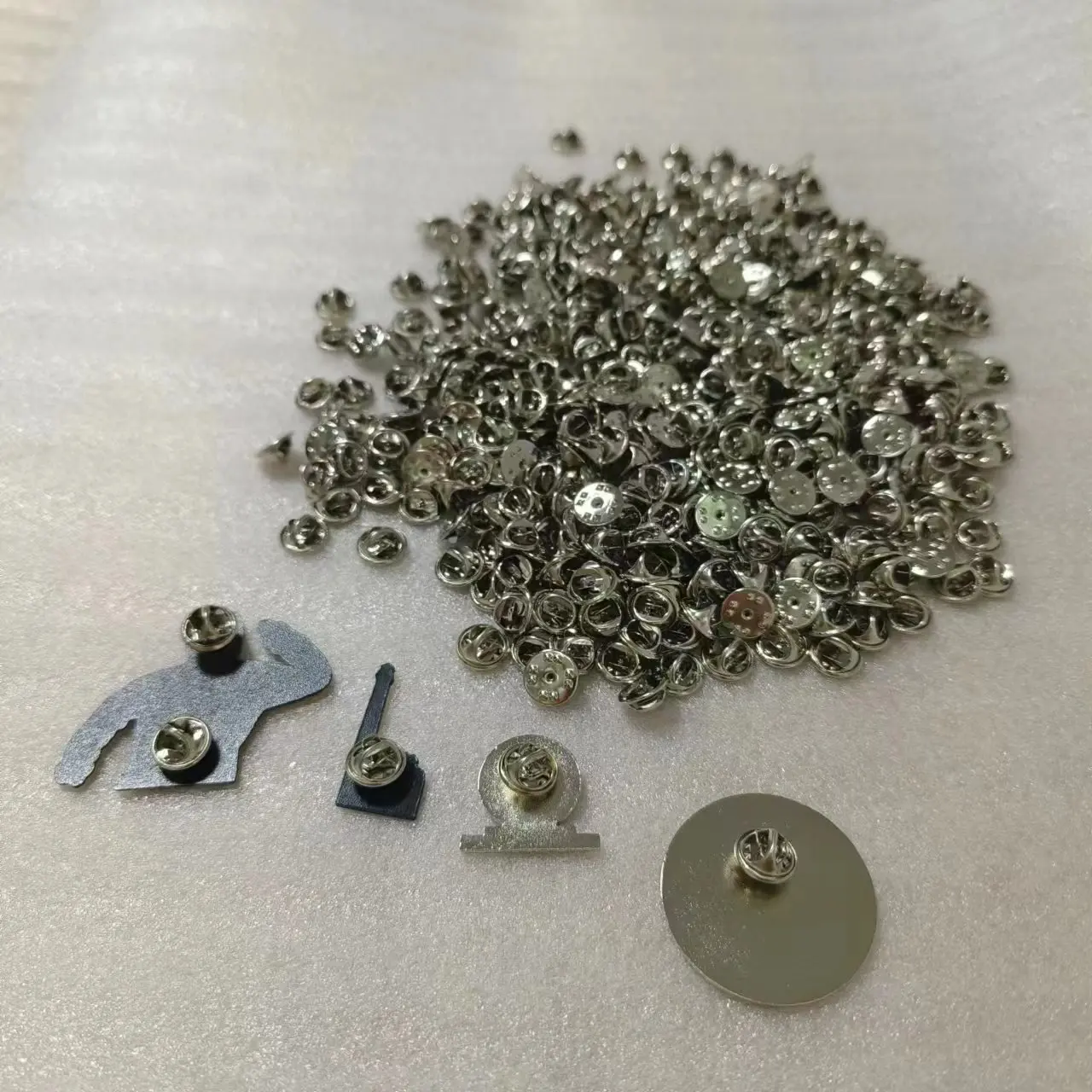 Butterfly Clutch Pin Silver Pin Locking Back Metal Locking Pin Backs ...