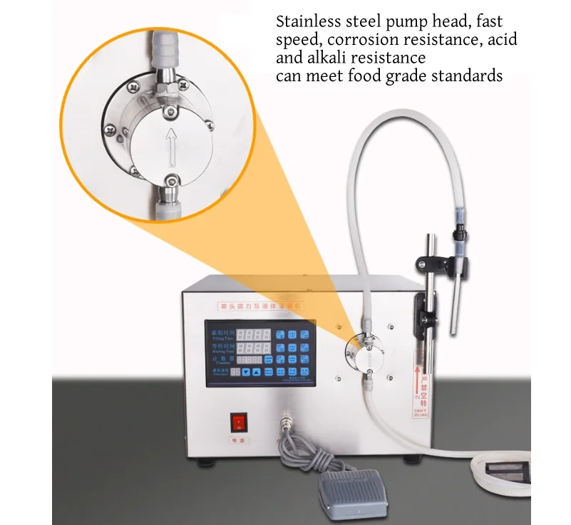 High-accuracy Liquid Filling Machine - Portable & Efficient