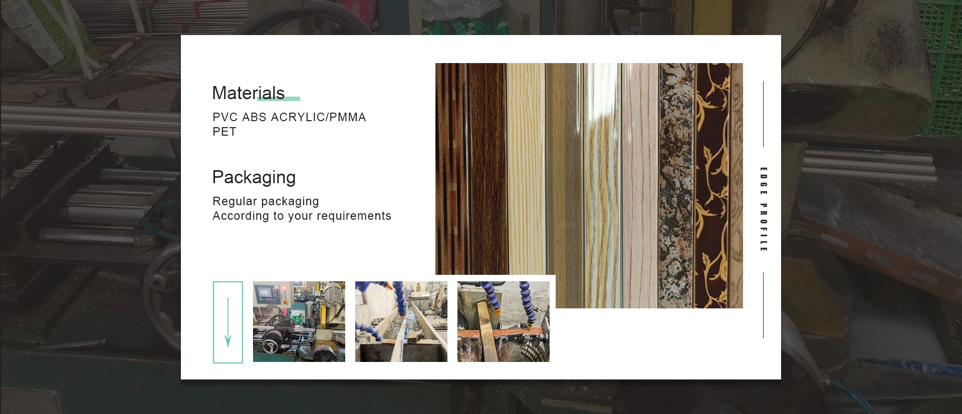 Foshan Toco Decorative Material Co., Ltd. - PVC Edge Banding/PVC U Trim ...
