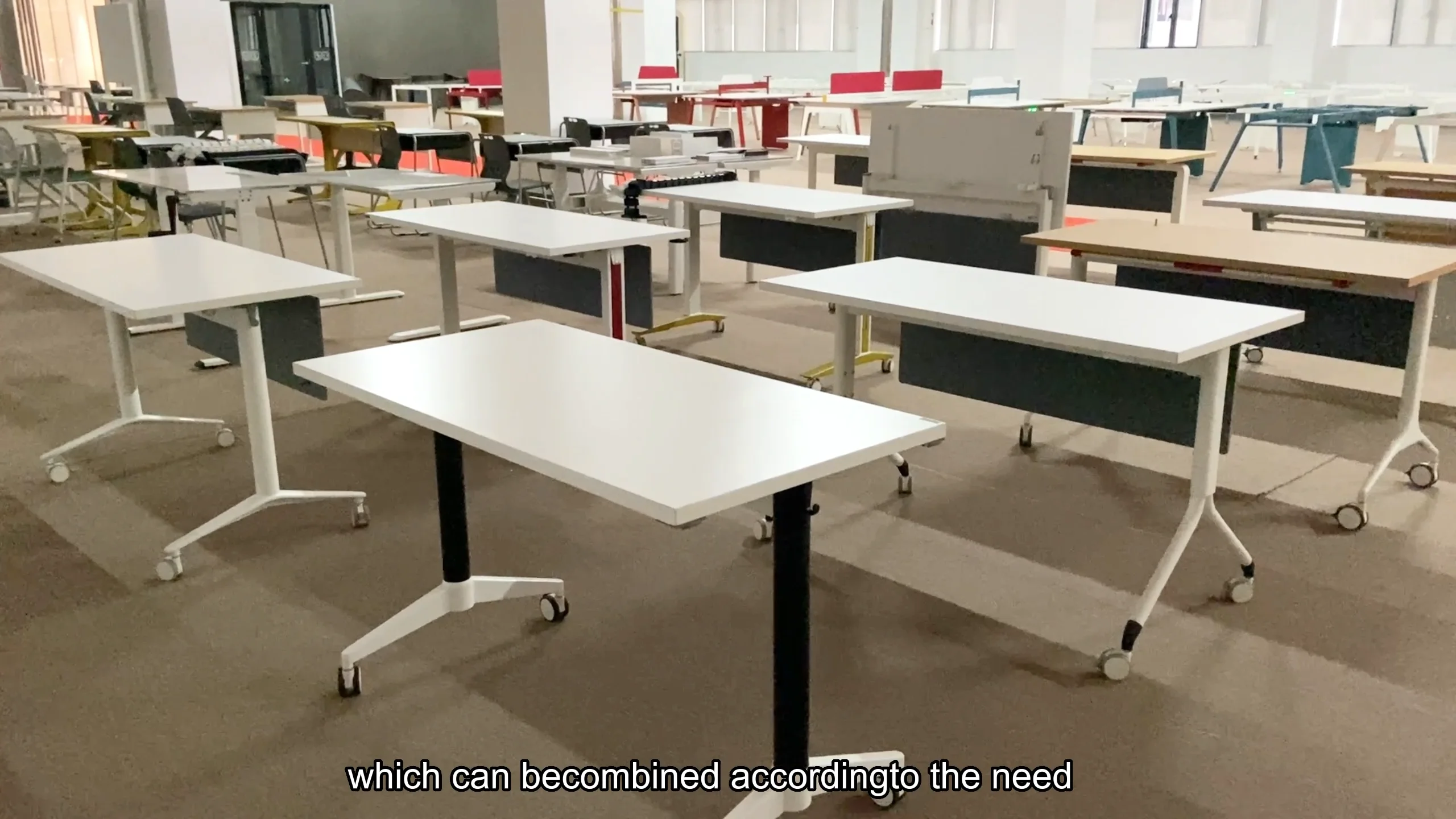 High Quality Popular Modern Modular Folding Study Table Desk Foldable ...