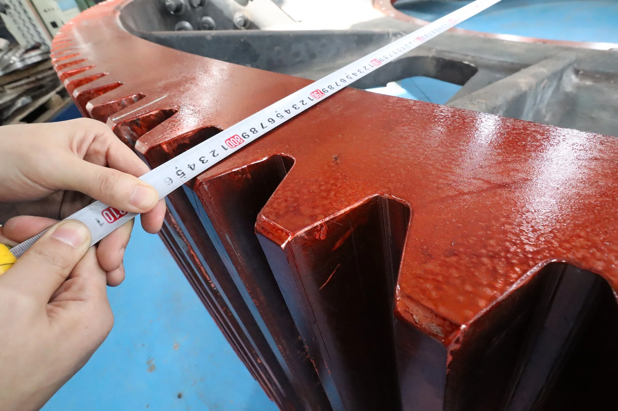 Nonstandard Custom Heavy Duty Large Module Alloy Steel Gear