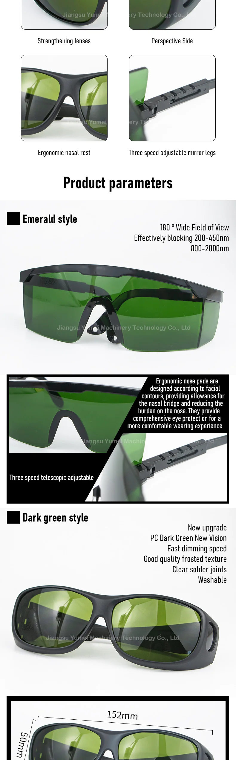 Wholesale Laser Safety Eye Glasses Protective Eyes Protection Laser ...