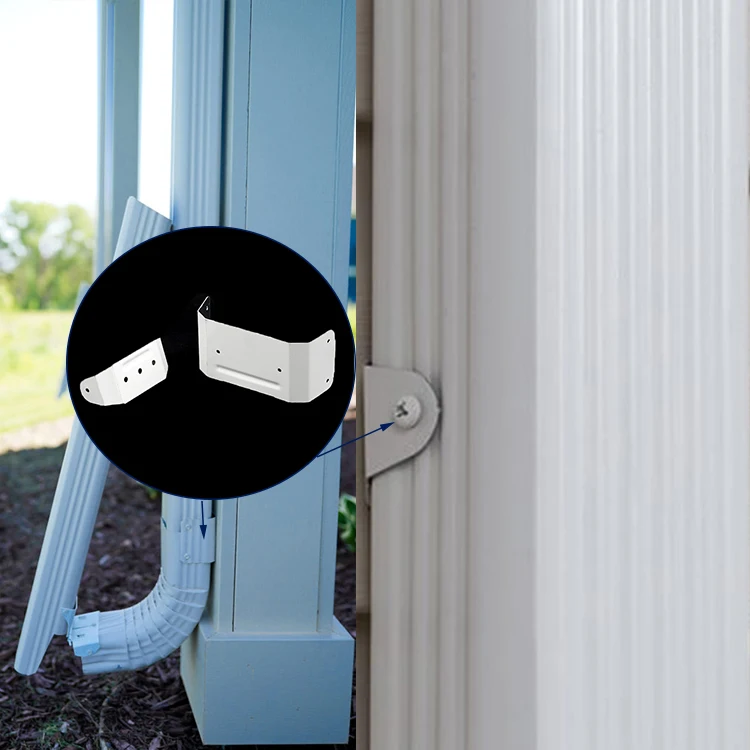 3x4 Rain Gutter Downspout Extension Downspout Gutter Pipe Clip| Alibaba.com
