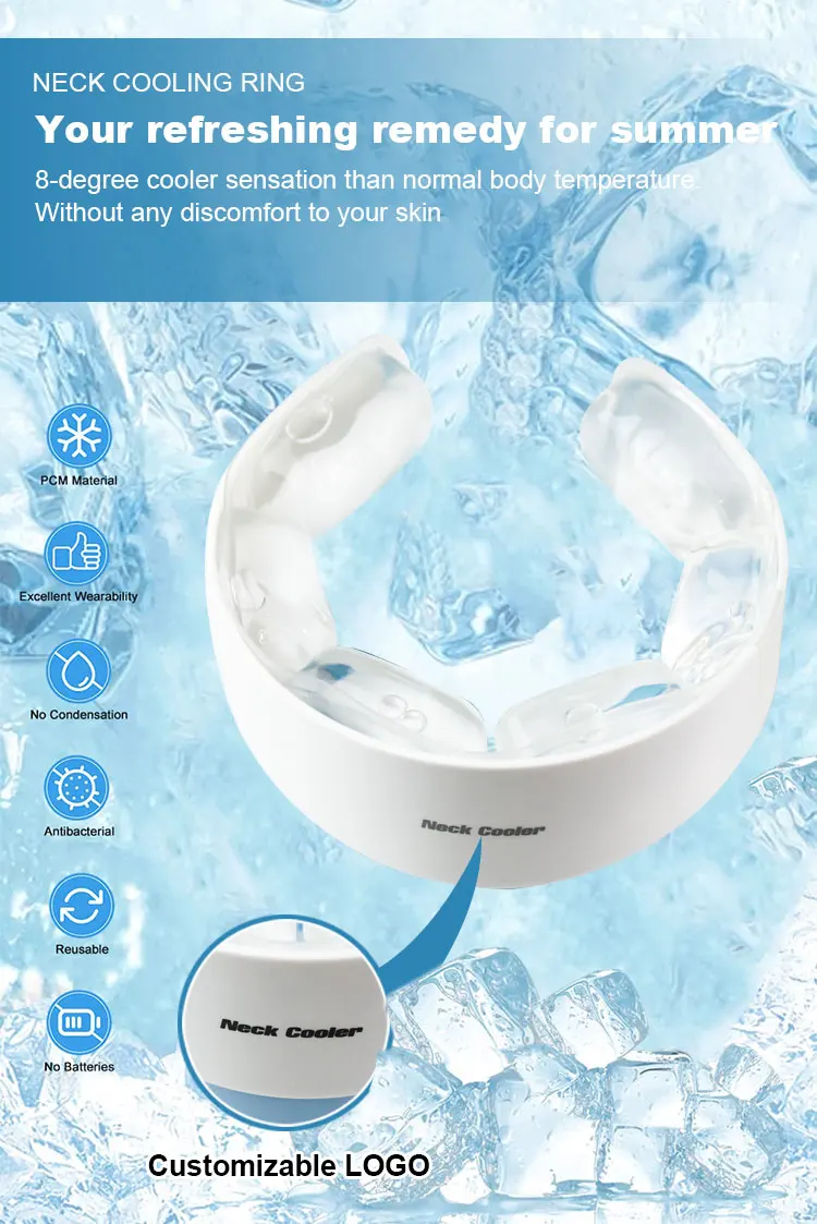 PCM Neck Cooling Ring - Effective Pain Relief for Adults