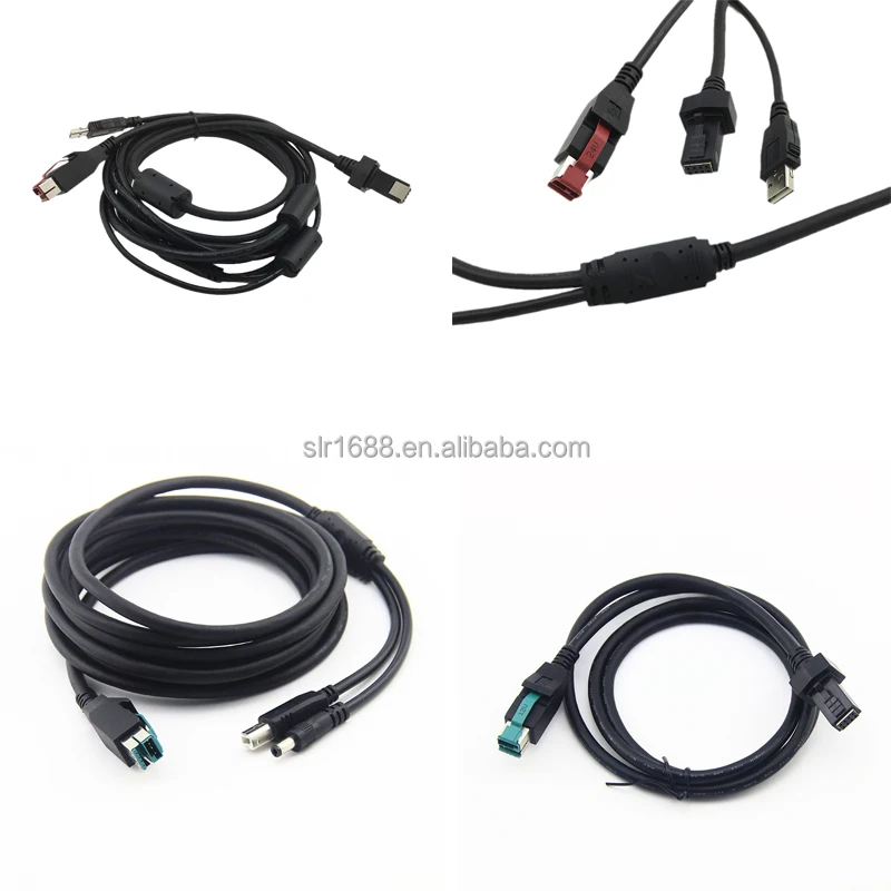 Custom 3.8M Poweredusb to DC 5525 Printer Cable - Sinetech