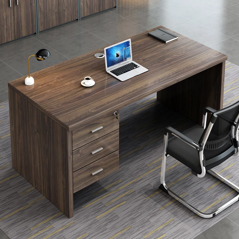 Wholesale high-end office furniture desk wooden computer desk office ...
