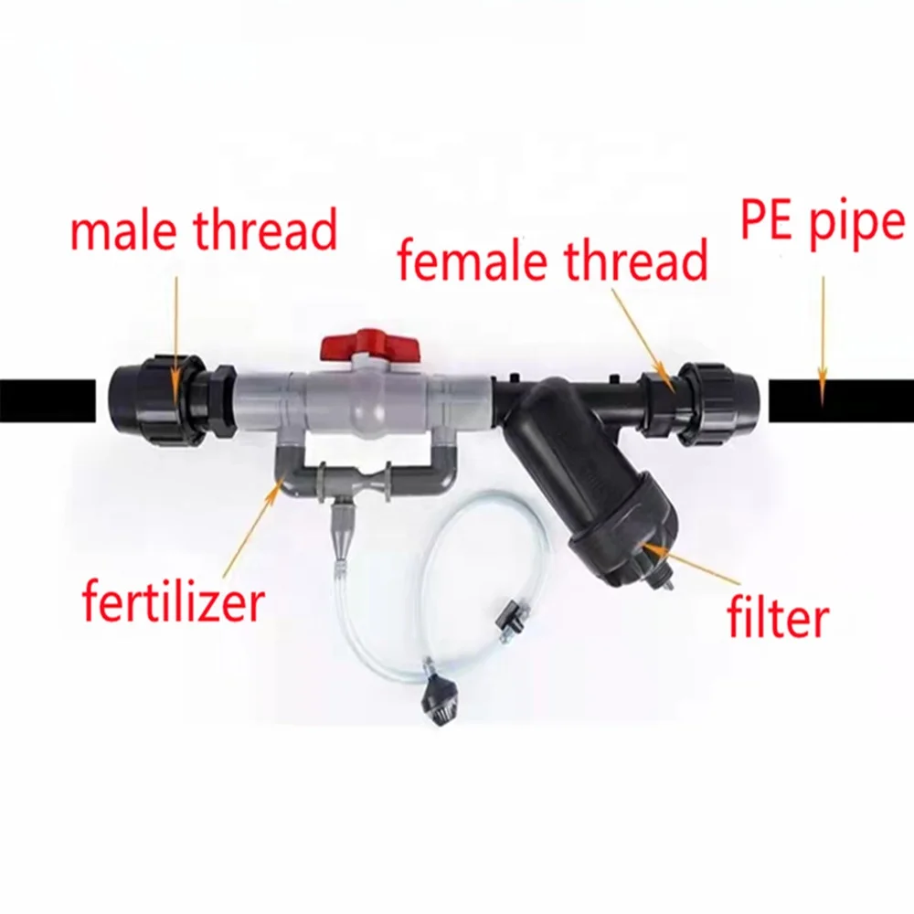 Irrigation Venturi Fertilizer Mixer Injector For Agriculture Irrigation System - Buy Venturi ...