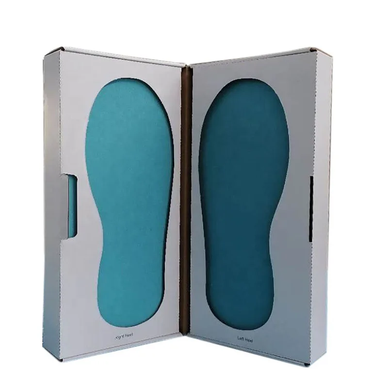 Custom Size Printing Box - Foot Feet Impression Foam Box