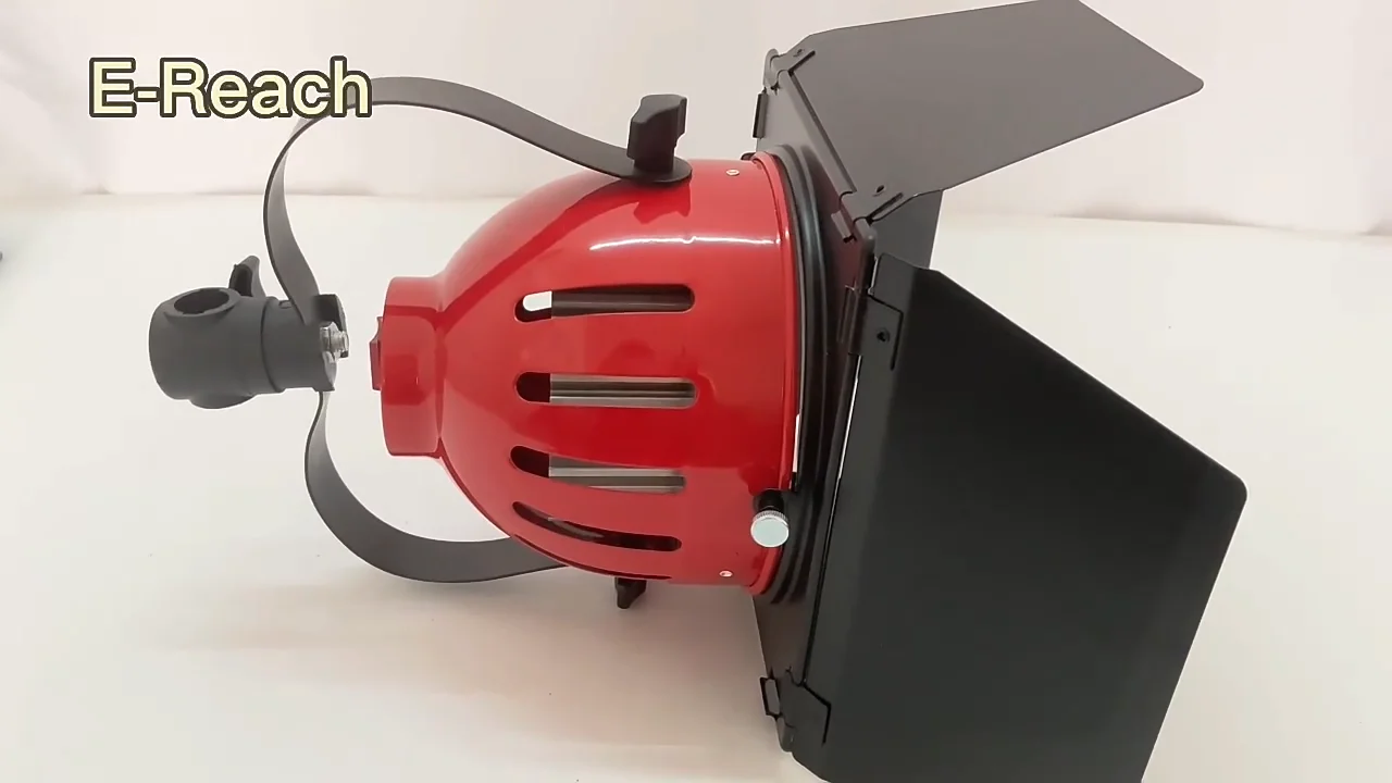50w Led Red Head Light Light Photo Studio With Barndoor For Filming ...