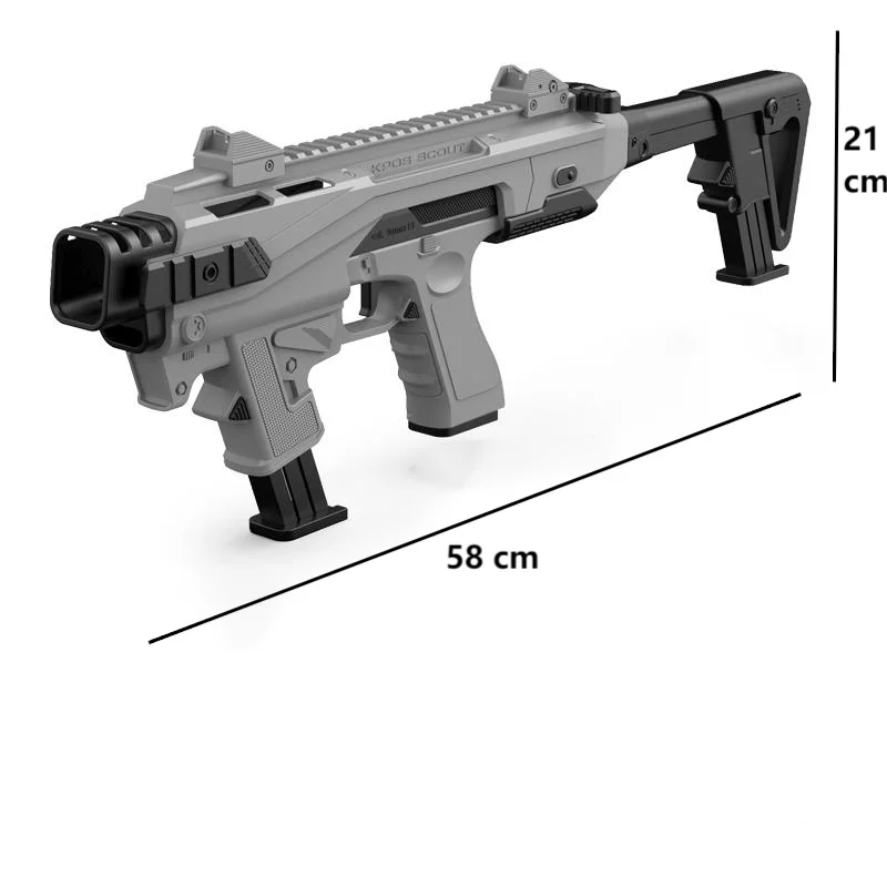 Simulation Real Cartridge Case Carbine Kit Eva Soft Bullet Kids Outdoor ...
