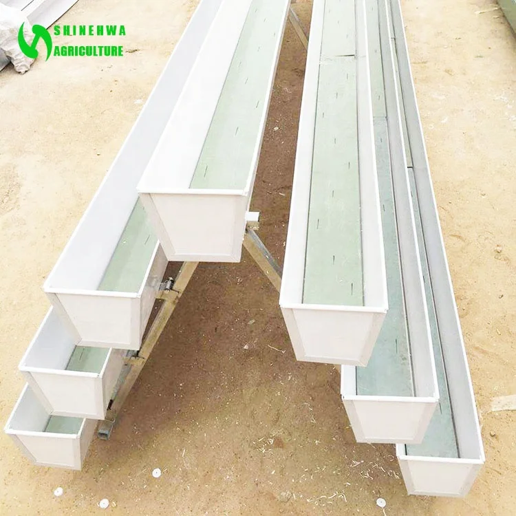 Soilless Culture and Substrate System Planting PVC Gutter for Strawberry