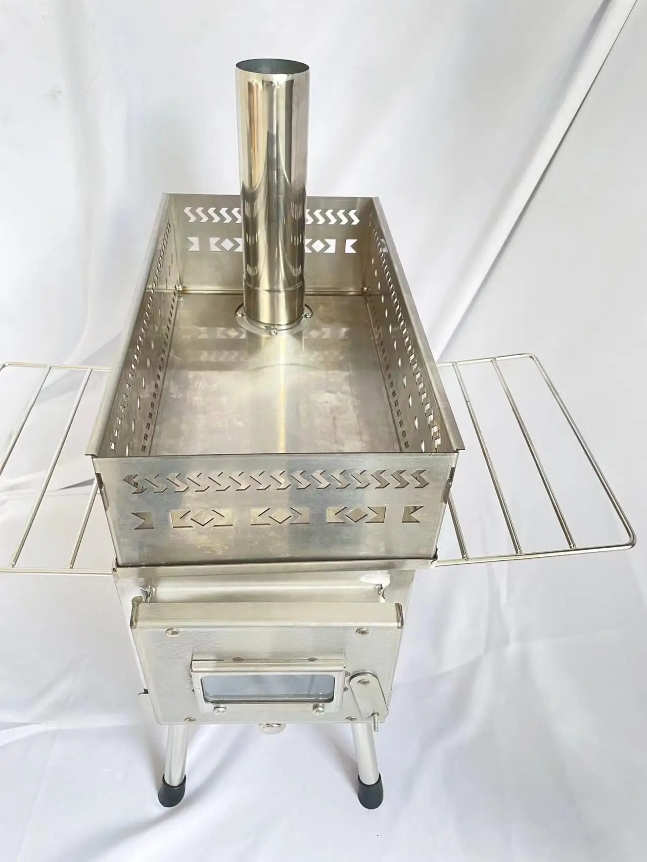 Outdoor Sauna Stoves - Durable Foldable Stainless Steel Stone Basket