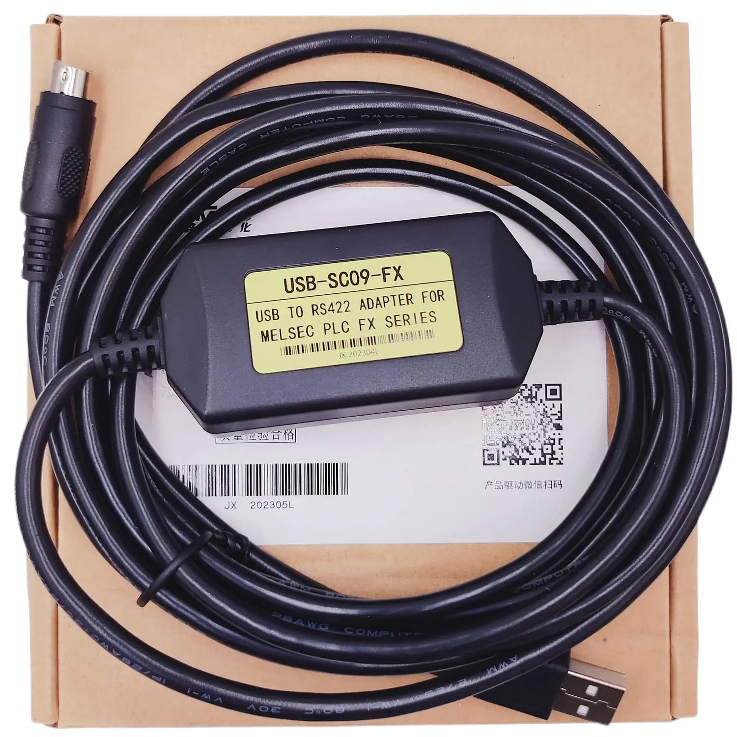 PLC Cable USB-SC09 a Series Interface Compatible with PLC Programming ...