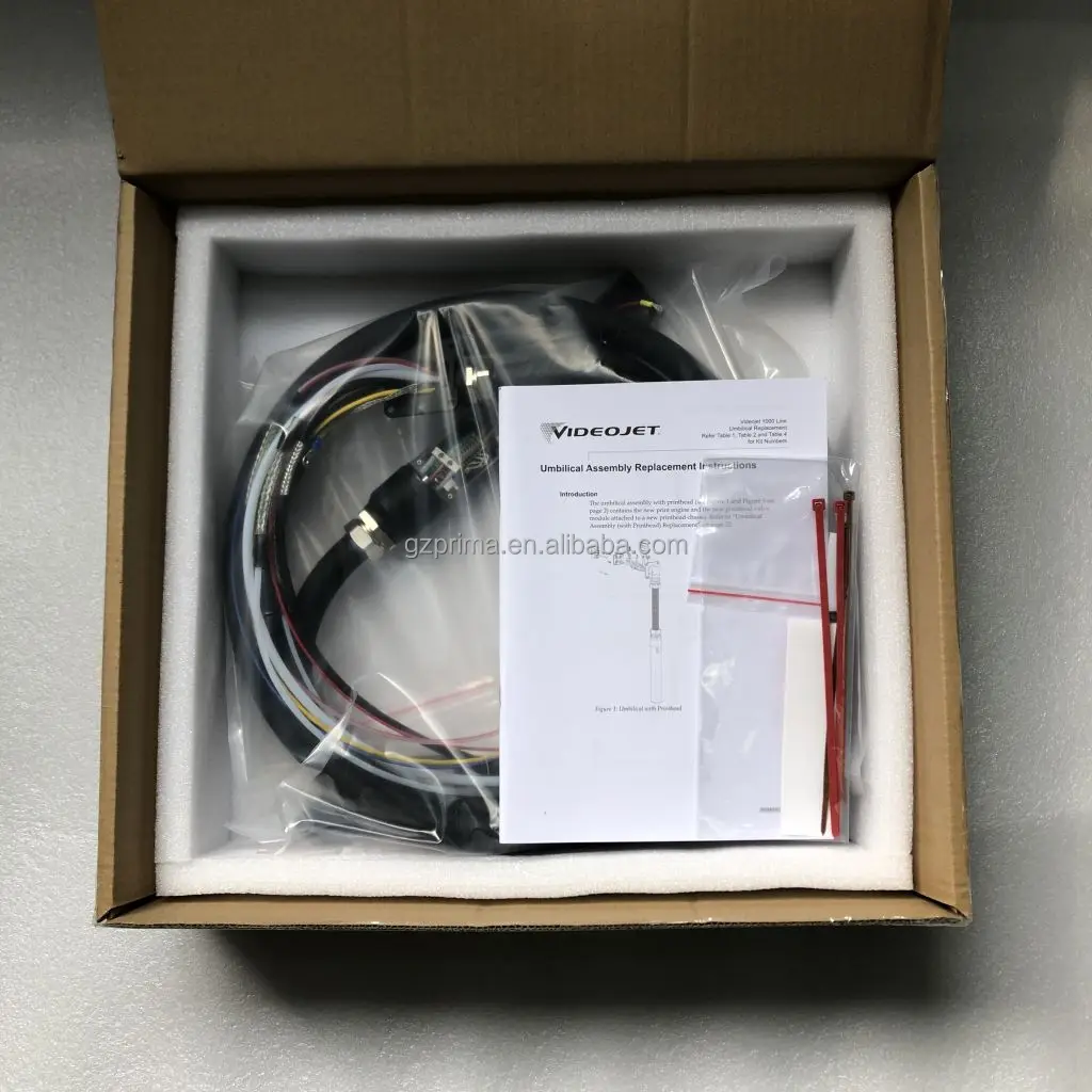 Videojet 3m Umbilical Without Printhead Modules Original 399178 For ...