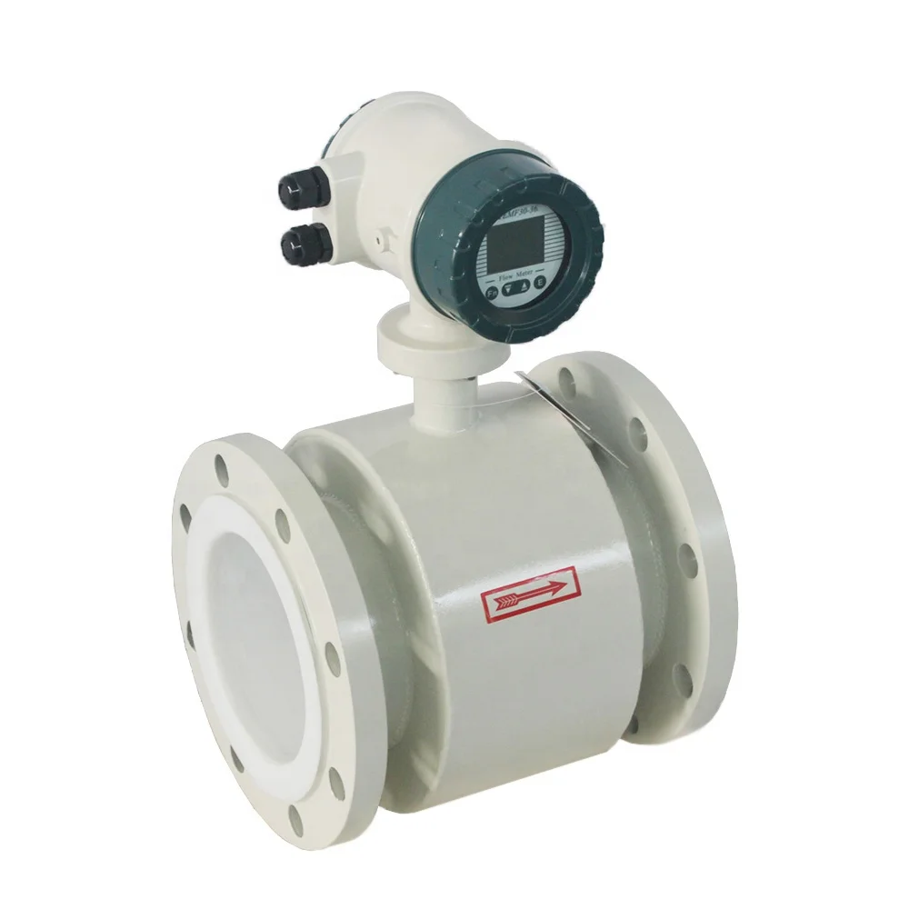 Integrated Type Rs485 Liquid Electromagnetic Flow Meter For Industrial Wastewater - Buy ...