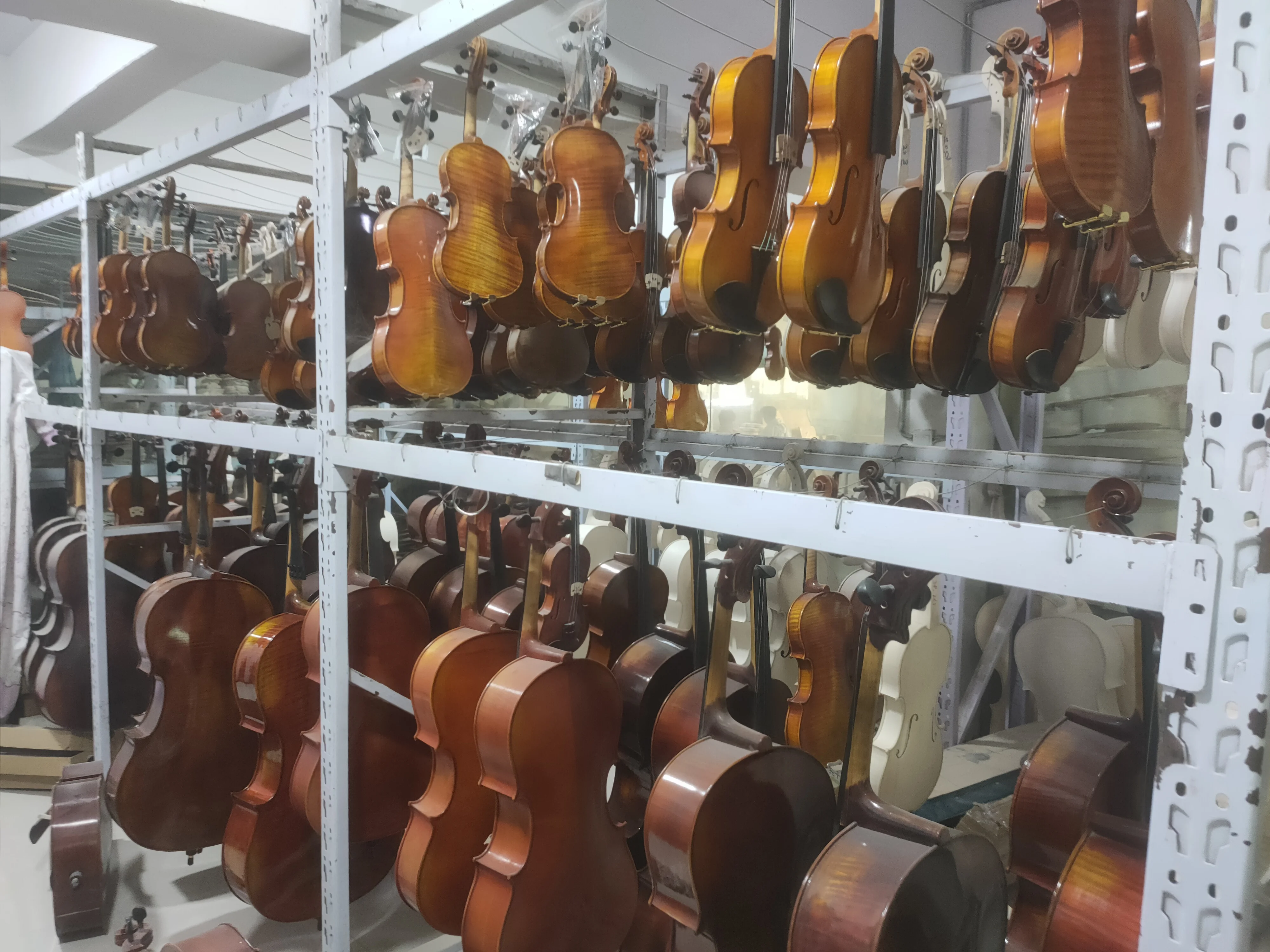 High Quality Wholesale 4/4 Full Size Solid Wood Student Violin Cheap ...